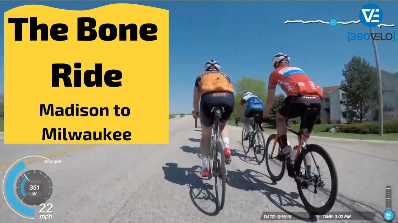 The Bone Ride - Milwaukee to Madison and Back - [360 VELO]